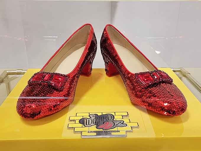 Ruby slippers that could transport you home, or at least make you the envy of every Oz fan alive.