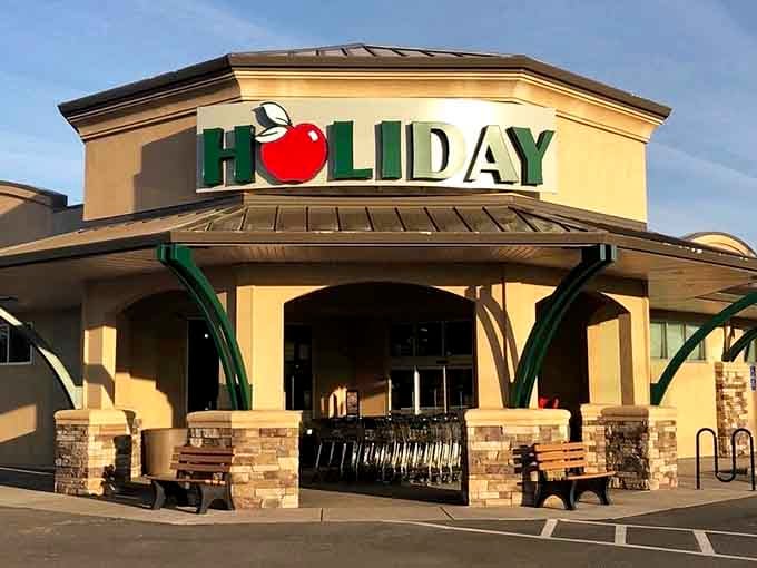Holiday Market brings a touch of familiar chain comfort to a town where "chain restaurant" usually means something involving tractors.