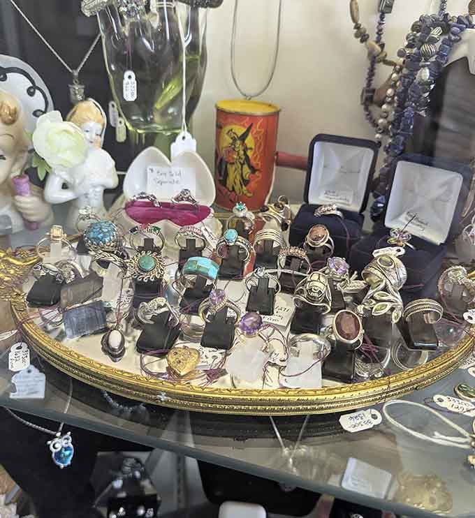 Estate jewelry sparkles with stories untold, each piece a wearable connection to someone's cherished past and special occasions.