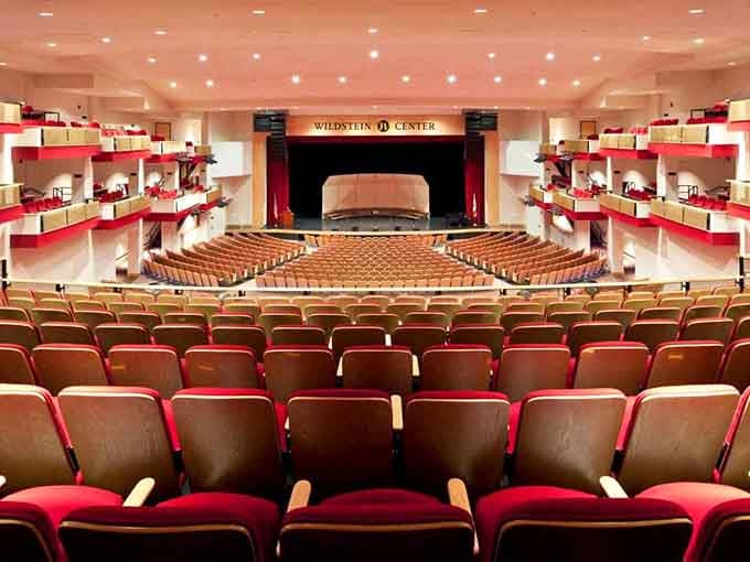 Theater seating that rivals Broadway venues, but with ticket prices that won't make you choose between culture and groceries this month.