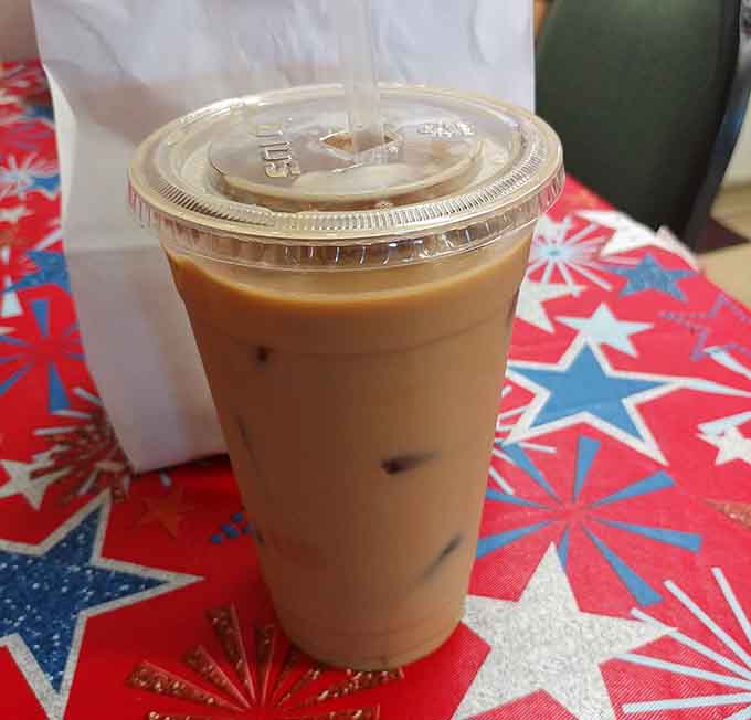 Iced coffee so good it makes you wonder why anyone bothers with those overpriced coffee chains down the road.