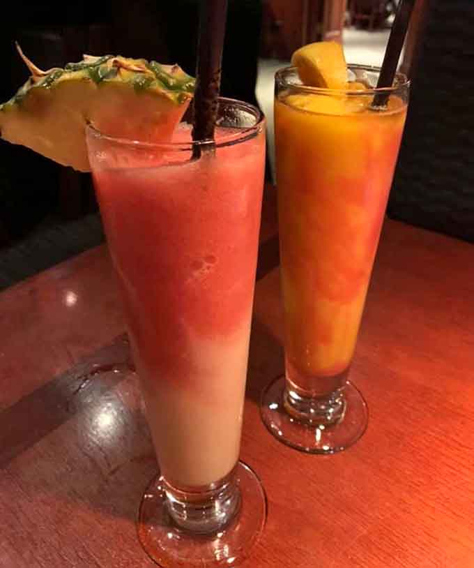 Tropical cocktails at a steakhouse might seem unexpected, but who says you can't have it all?