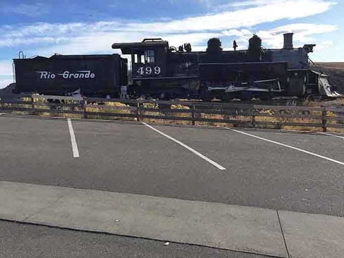 Vintage locomotives remind visitors that Cañon City's history runs deeper than most people's student loan repayment plans.