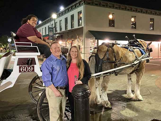 Evening tours transform Savannah into something even more magical, with gas lamps flickering like fireflies overhead.