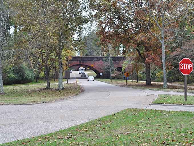 These elegant brick bridges prove that functional infrastructure can also be genuinely beautiful and thoughtfully designed architecture.