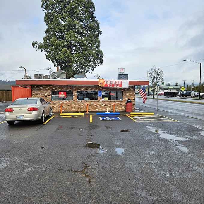 Bonanza Drive-Up serves burgers from a building so charming you'll want to order something just to support the aesthetic.