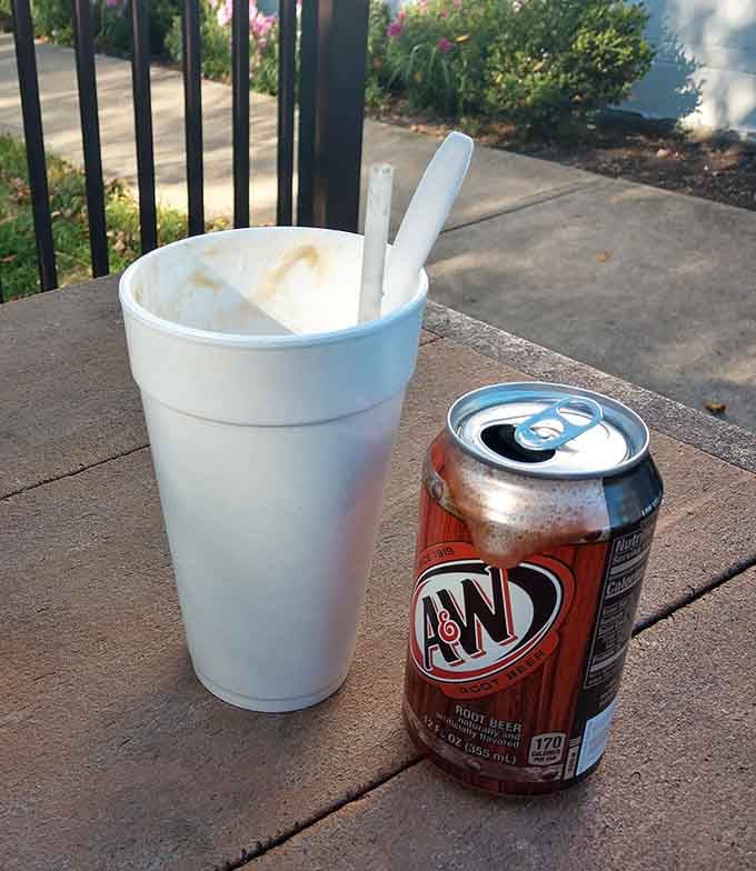 A root beer float served the old-fashioned way reminds you that some classics never needed improving in the first place.