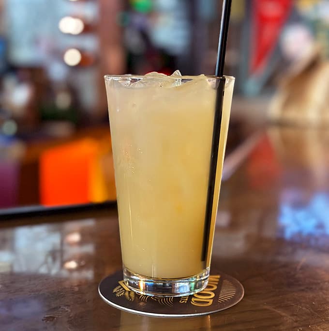 A refreshing cocktail that pairs beautifully with fried chicken because balance is important, or so we tell ourselves.