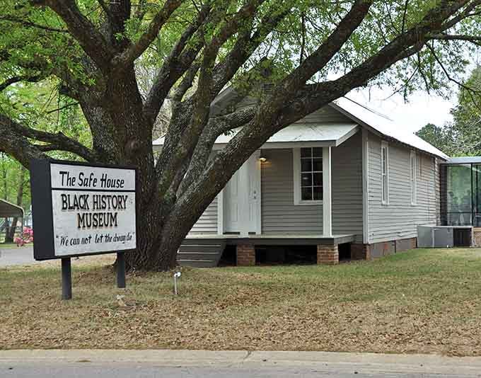 The Safe House Black History Museum preserves stories that matter in a structure that reminds us history isn't always found in grand buildings.