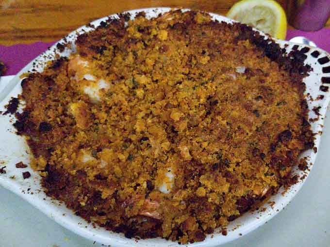 These baked scallops arrive with a golden crust that would make any seafood lover weak in the knees.