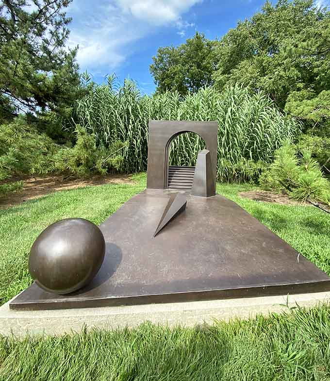 This architectural gateway beckons you forward like a portal to another dimension, minus the sci-fi special effects.