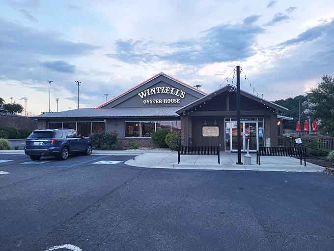 Wintzell's Oyster House brings Gulf Coast flavors inland, because sometimes you need seafood even when you're catching freshwater bass.