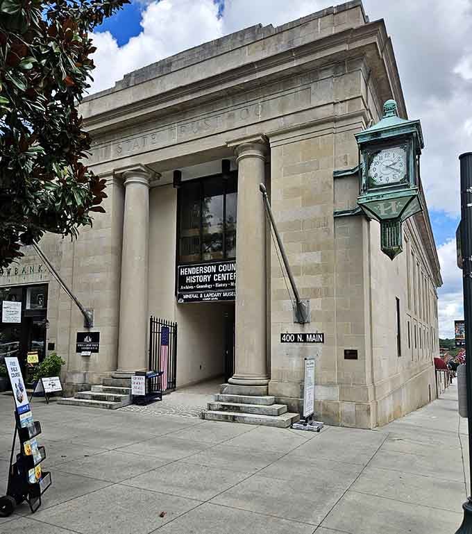 The Mineral & Lapidary Museum stands dignified and solid, like that one friend who always knows interesting facts at parties.