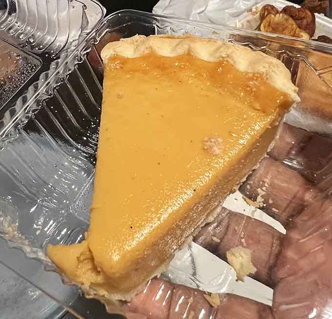 Sweet potato pie so smooth it makes you forget you just ate your weight in fried chicken. Almost.
