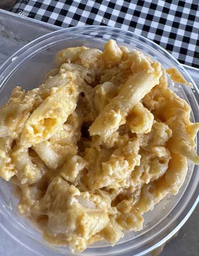 Mac and cheese this creamy should probably require a permission slip from your cardiologist.