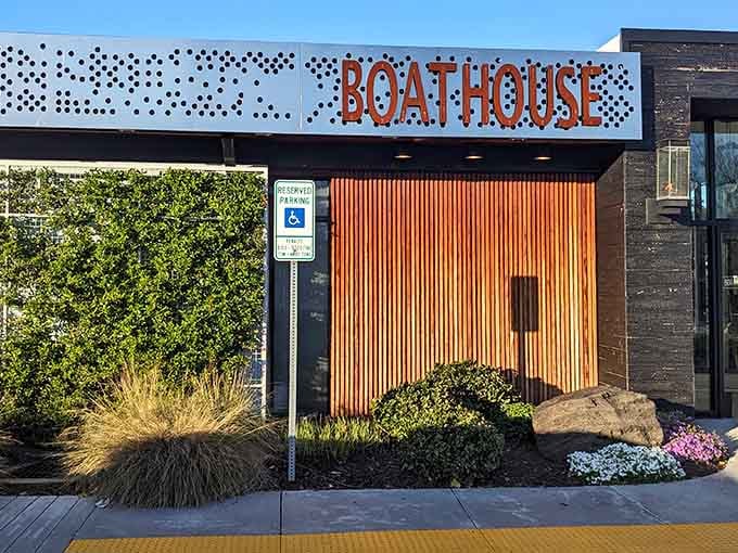 The Boathouse at City Point brings waterfront dining where the river views come standard with every meal.
