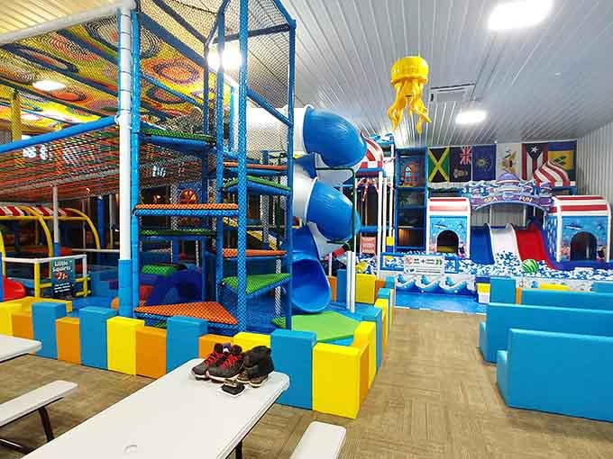 Indoor playgrounds have come a long way since the ball pits of our youth, haven't they?