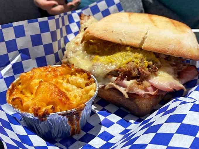 That Cubano sandwich paired with a side of mac proves some food combinations are simply meant to be.