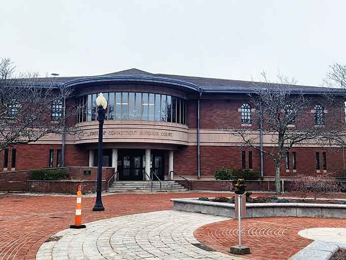 The Superior Court building stands as a reminder that justice and good architecture can coexist peacefully in Connecticut.