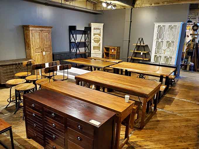 Furniture showroom meets time capsule, where every piece is begging to come home with you.