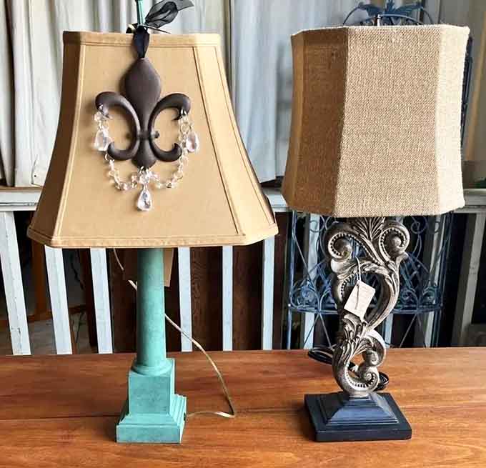 Lamps that cast actual ambiance instead of that harsh light that makes everyone look like they need sleep.