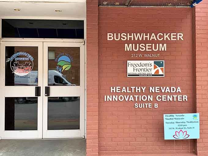 The Bushwhacker Museum preserves local Civil War history, because some stories are too important to leave to Wikipedia alone.