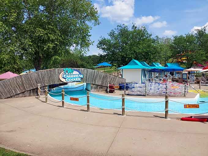 Caribbean Cooler delivers that lazy river experience where "lazy" is delightfully relative to your previous adrenaline rush.
