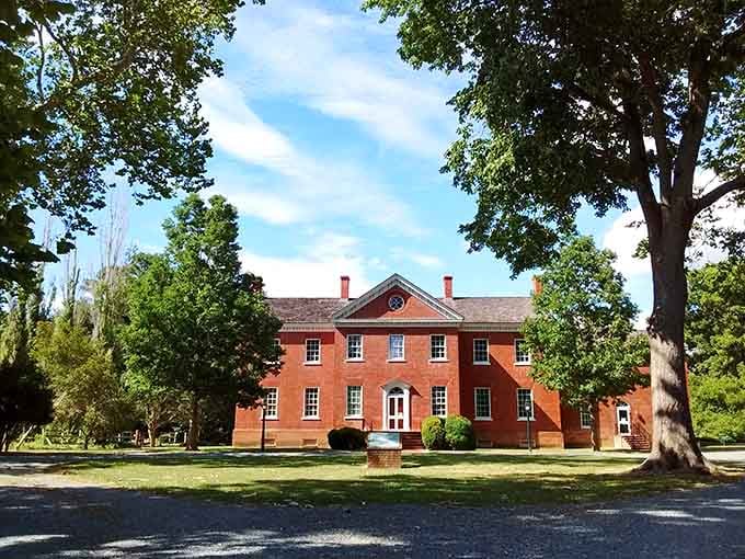 This Federal-style beauty houses local history in a building that's practically a history lesson itself.