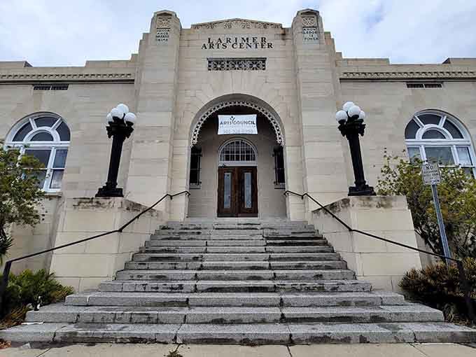 The Larimer Arts Center brings culture to downtown in a building that respects both art and architectural heritage.