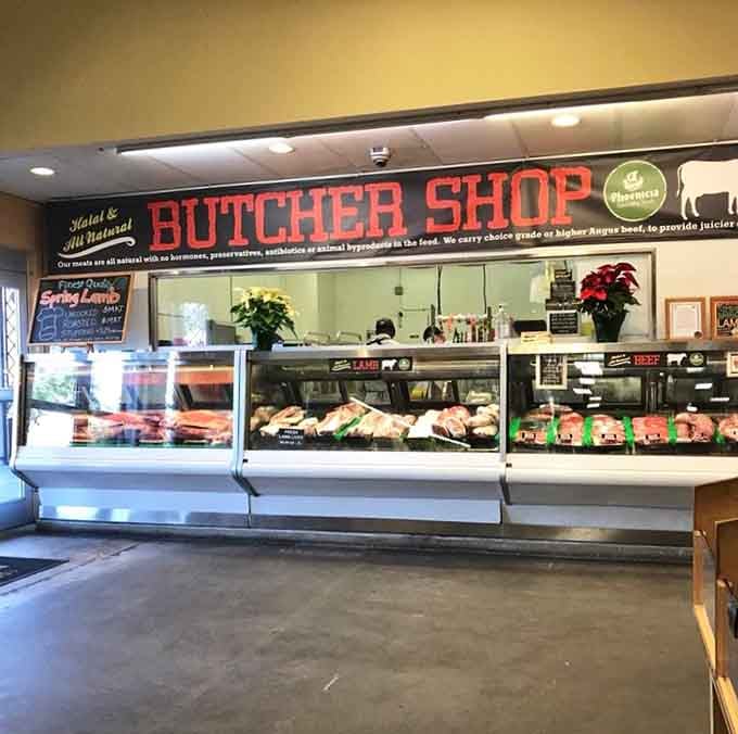 The butcher counter stands ready with expertise and quality cuts that elevate any meal from ordinary to extraordinary.
