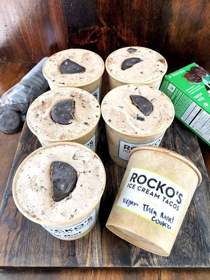 Sometimes simple mint chip in a cup hits differently, especially when you need a palate cleanser between tacos.