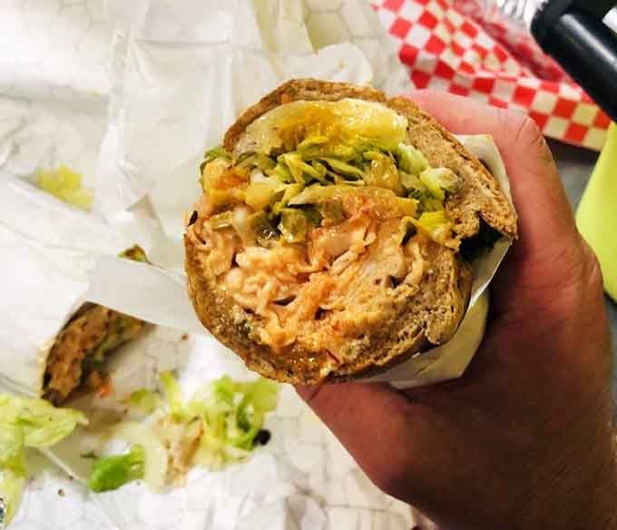 Buffalo chicken wrapped up tight, ready to deliver flavor and a little heat with every bite.