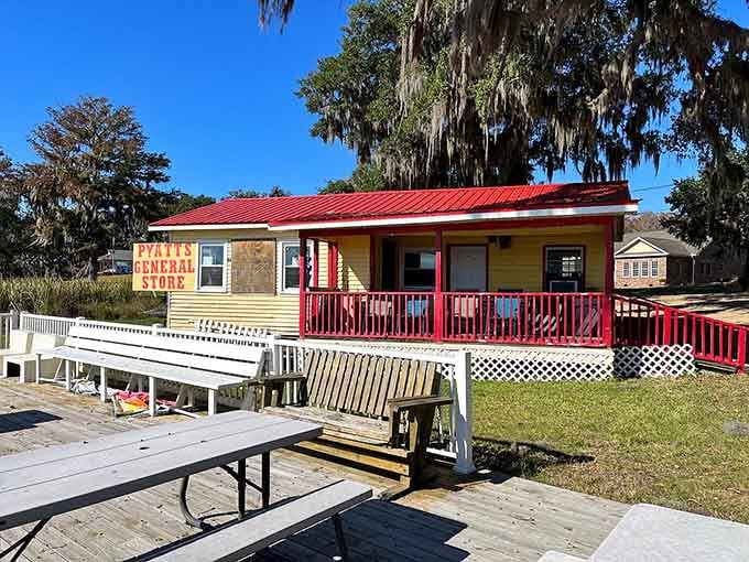 Pyatt's General Store serves the community with essentials, standing as a gathering place where neighbors actually know each other's names.