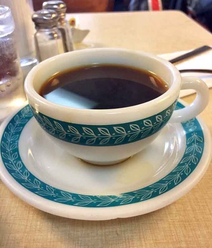 Sometimes the best part of a great meal is that classic cup of coffee to round things out.