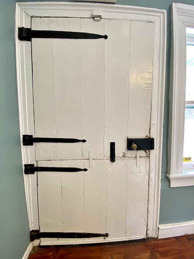 Those hand-forged hinges have been opening and closing for 300 years, sometimes all by themselves according to investigators.