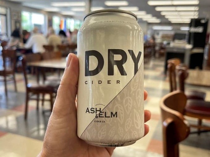 Even the beverages here understand the assignment, refreshing companions to your delicatessen adventure awaits within.