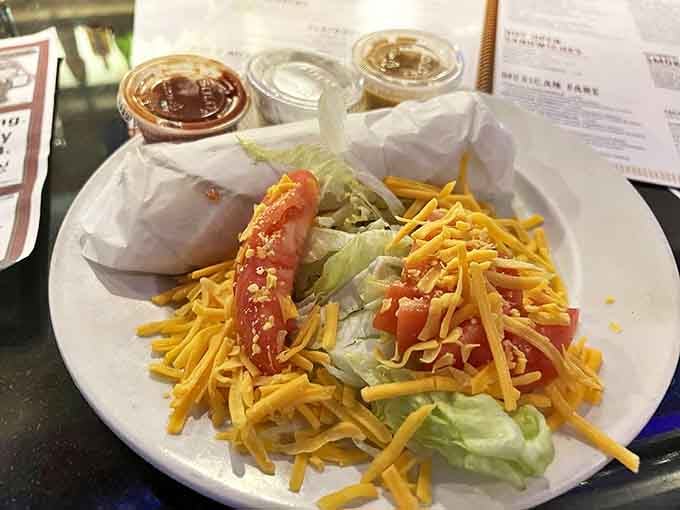 Sirloin Steak Fajita arrives sizzling with peppers, onions, and enough cheese to qualify as its own food group entirely.