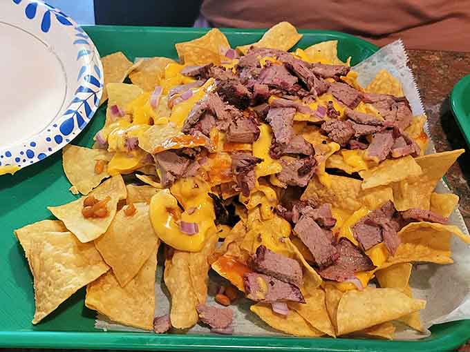 Barbecue nachos prove that sometimes the best ideas come from combining two perfect things into one glorious creation.