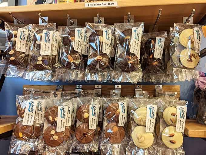 Nut butter cups that make those orange-wrapped imposters look like they're not even trying anymore.