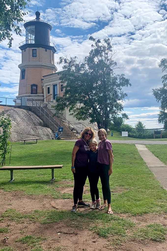 Three generations discovering that some places are worth the drive, no matter how many times you've been.