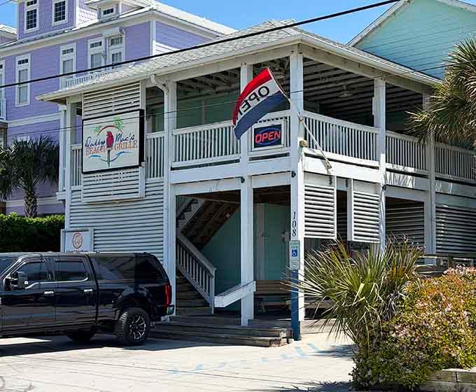 When a restaurant needs two stories to contain all its coastal charm, you know you're in the right place.