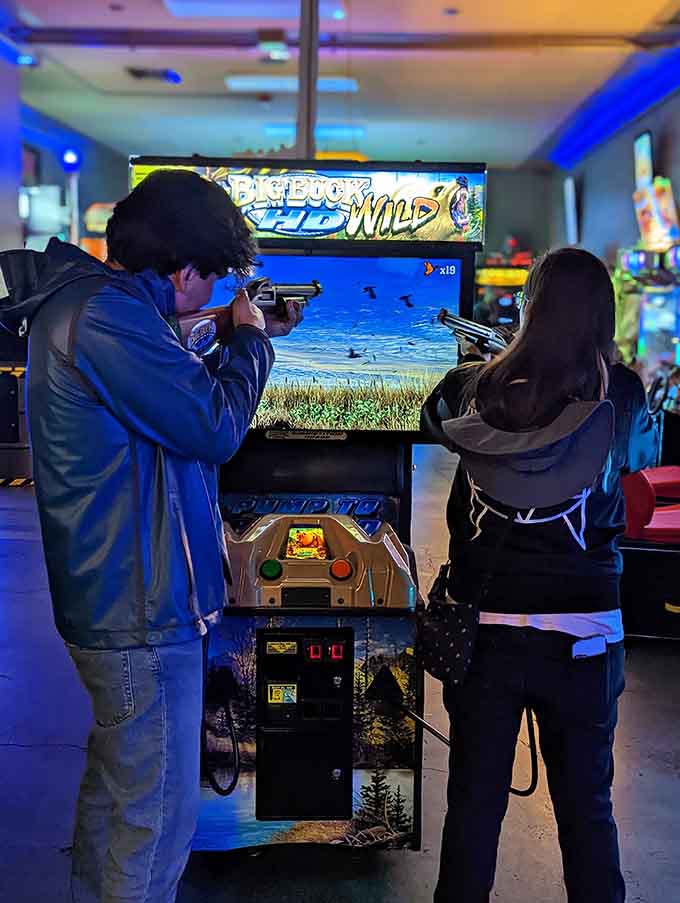 Shooting games bring out everyone's inner action hero, no stunt double required for this adrenaline rush.