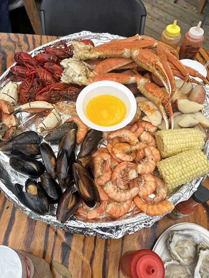 The Captain's Sampler is what happens when you can't decide, so you just say yes to everything.