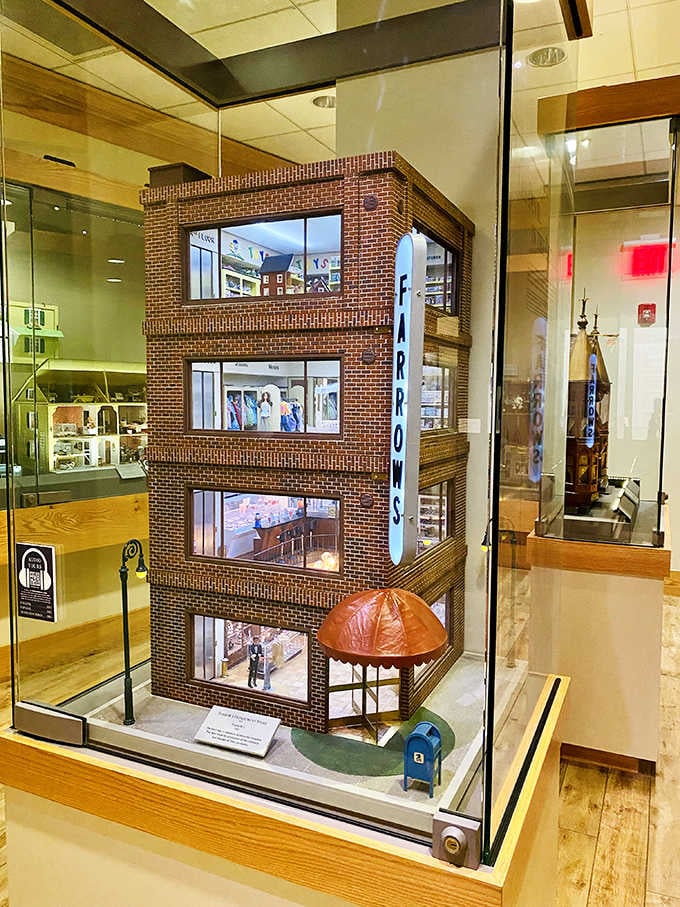 This vintage department store captures retail nostalgia with brick-by-brick precision that's absolutely mesmerizing to behold.