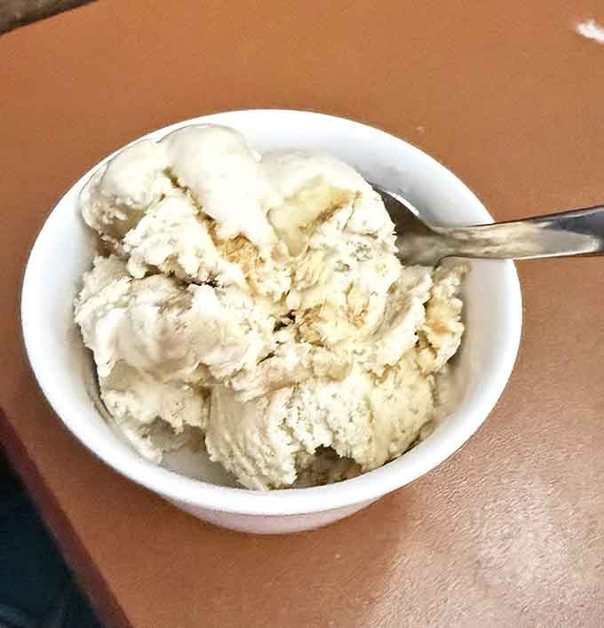 Creamy banana pudding transformed into ice cream is the kind of genius innovation that deserves a standing ovation.