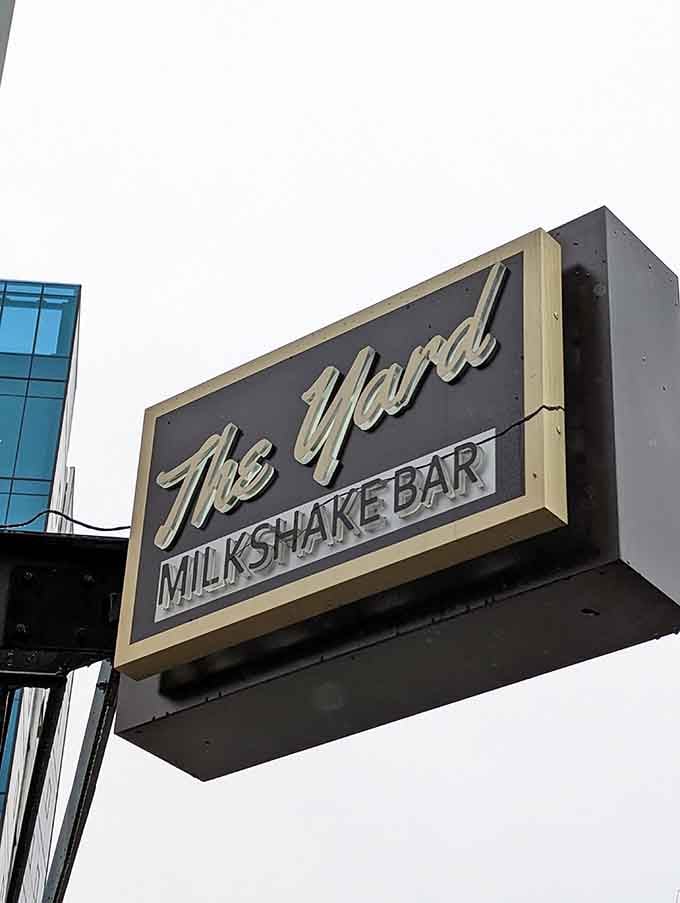 That retro sign overhead isn't just decoration, it's a promise of the sweet surprises waiting below.