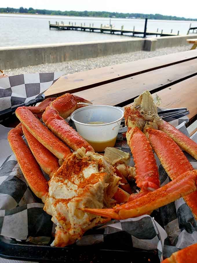 Snow crab legs this fresh and meaty make you understand why people plan entire vacations around seafood.