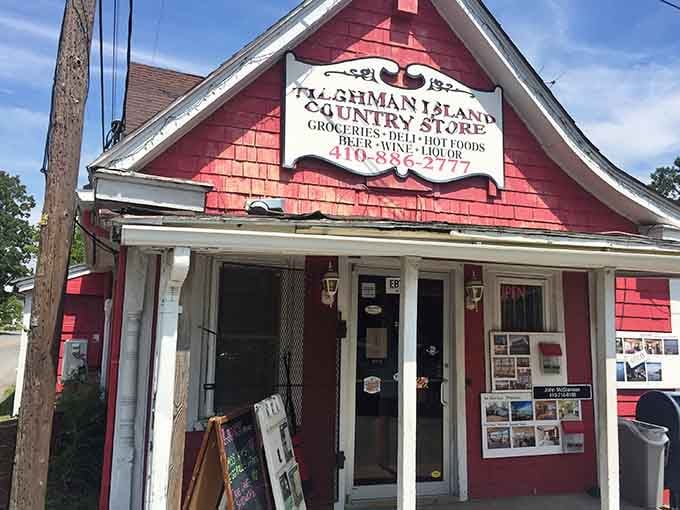 The country store: where locals grab essentials and visitors discover they've been missing everything important.