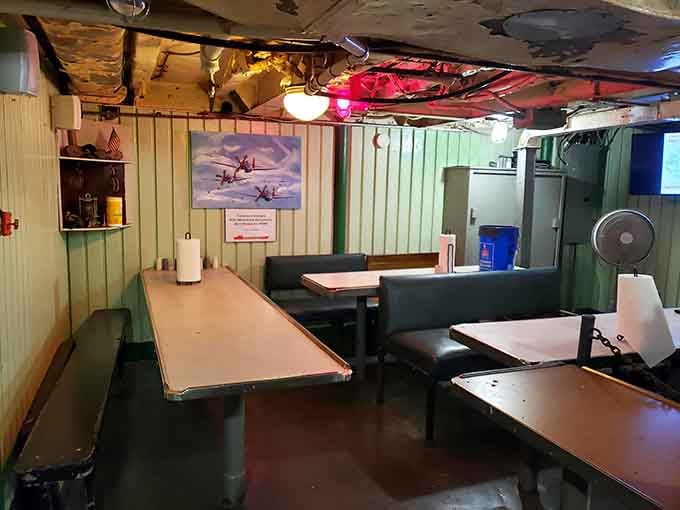 Where hundreds of sailors once grabbed chow between battles, history now serves up unforgettable memories instead.