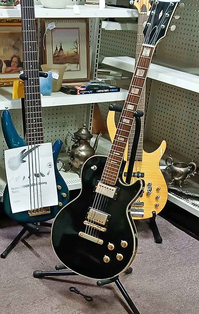 Guitars ready to rock again, because every instrument deserves a second chance at making beautiful music.